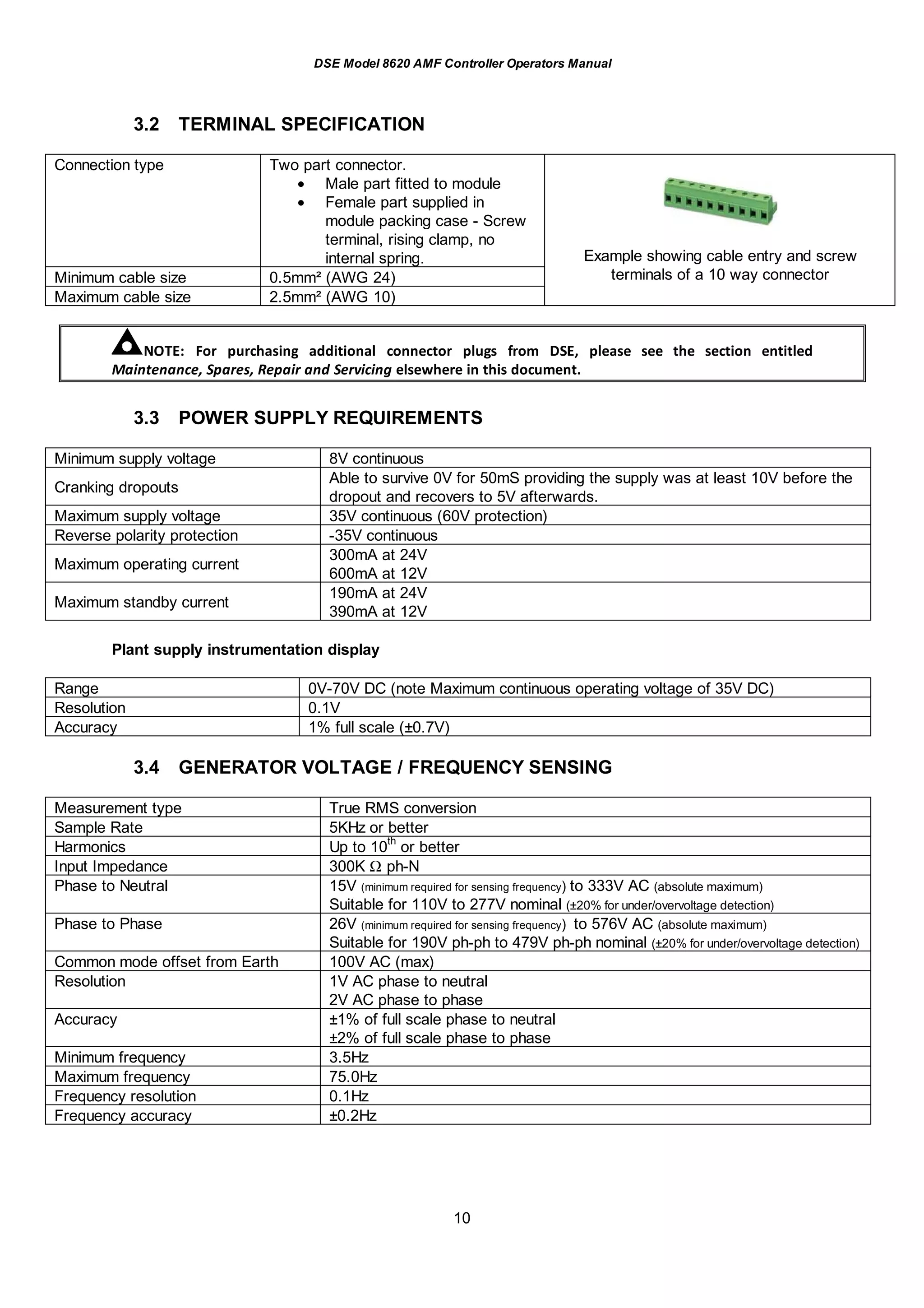 Dse8620 operators-manual | PDF