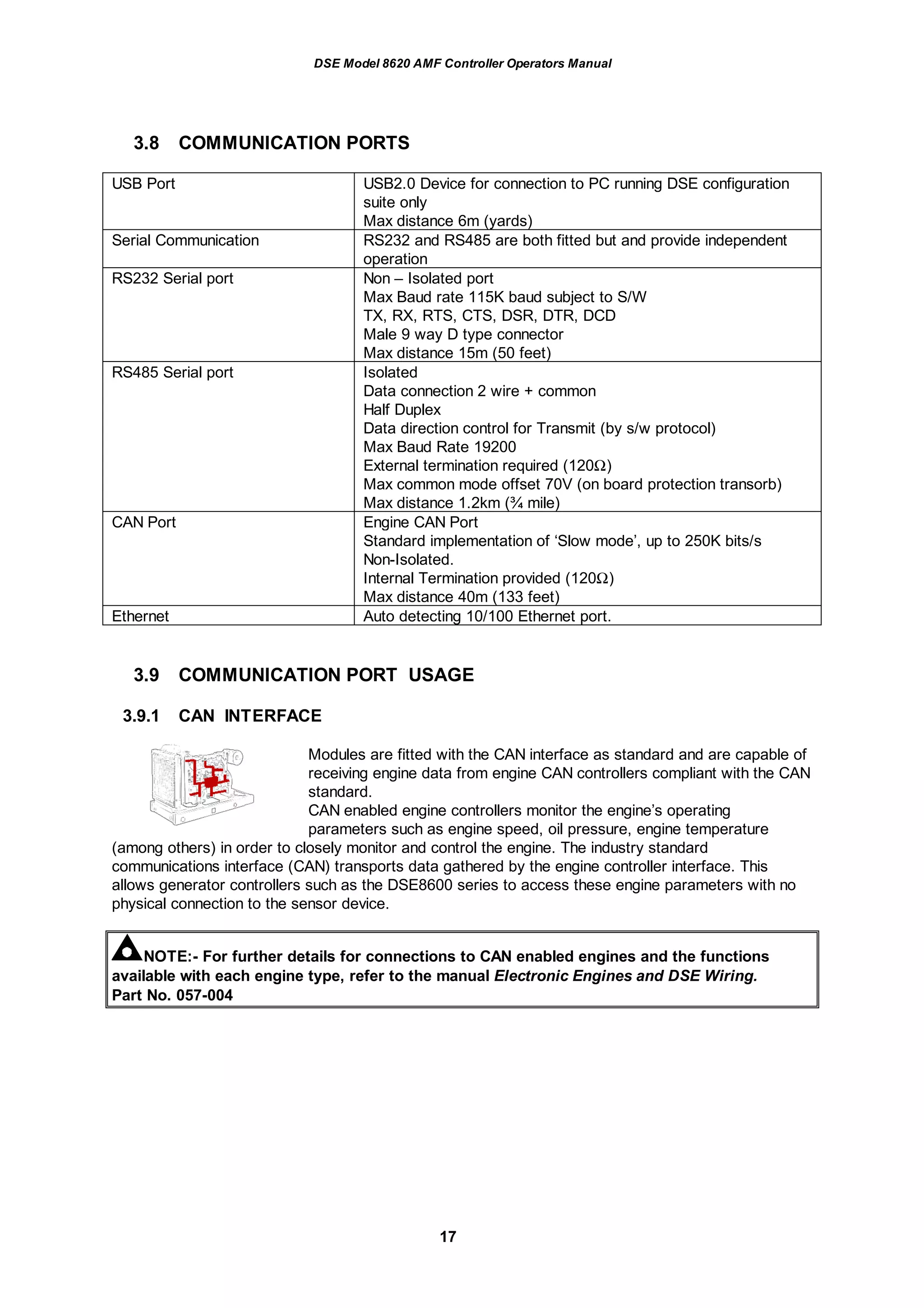 Dse8620 operators-manual | PDF