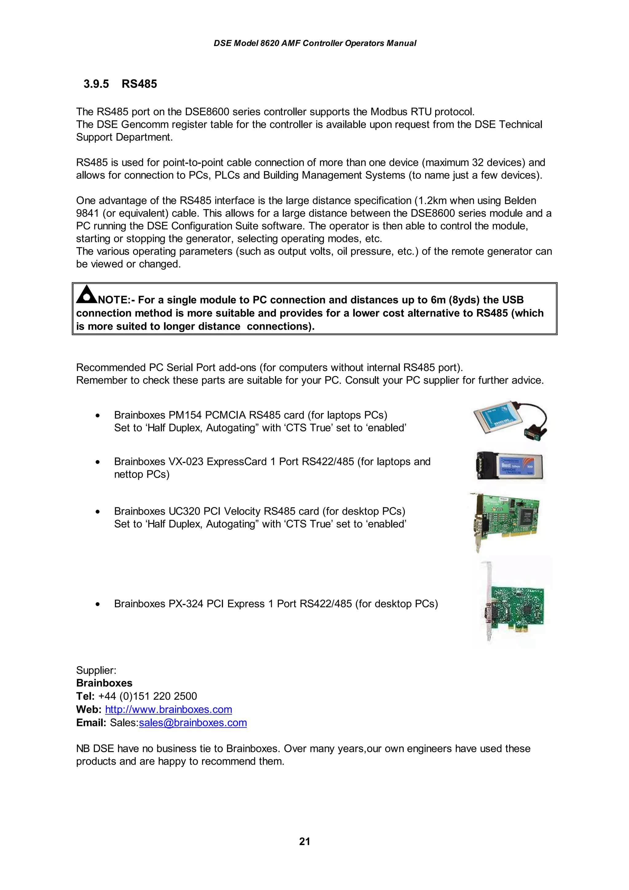 Dse8620 operators-manual | PDF