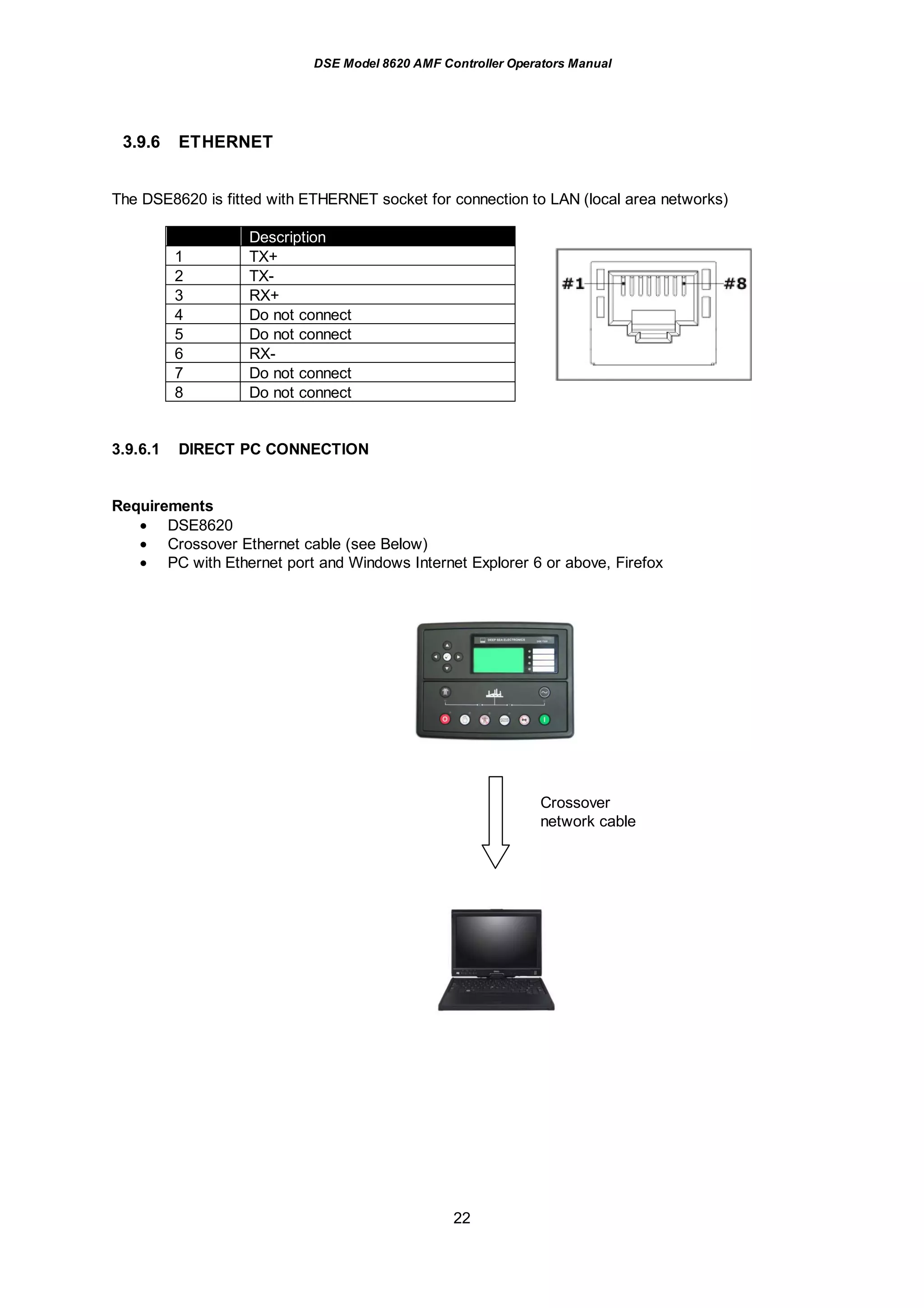 Dse8620 operators-manual | PDF