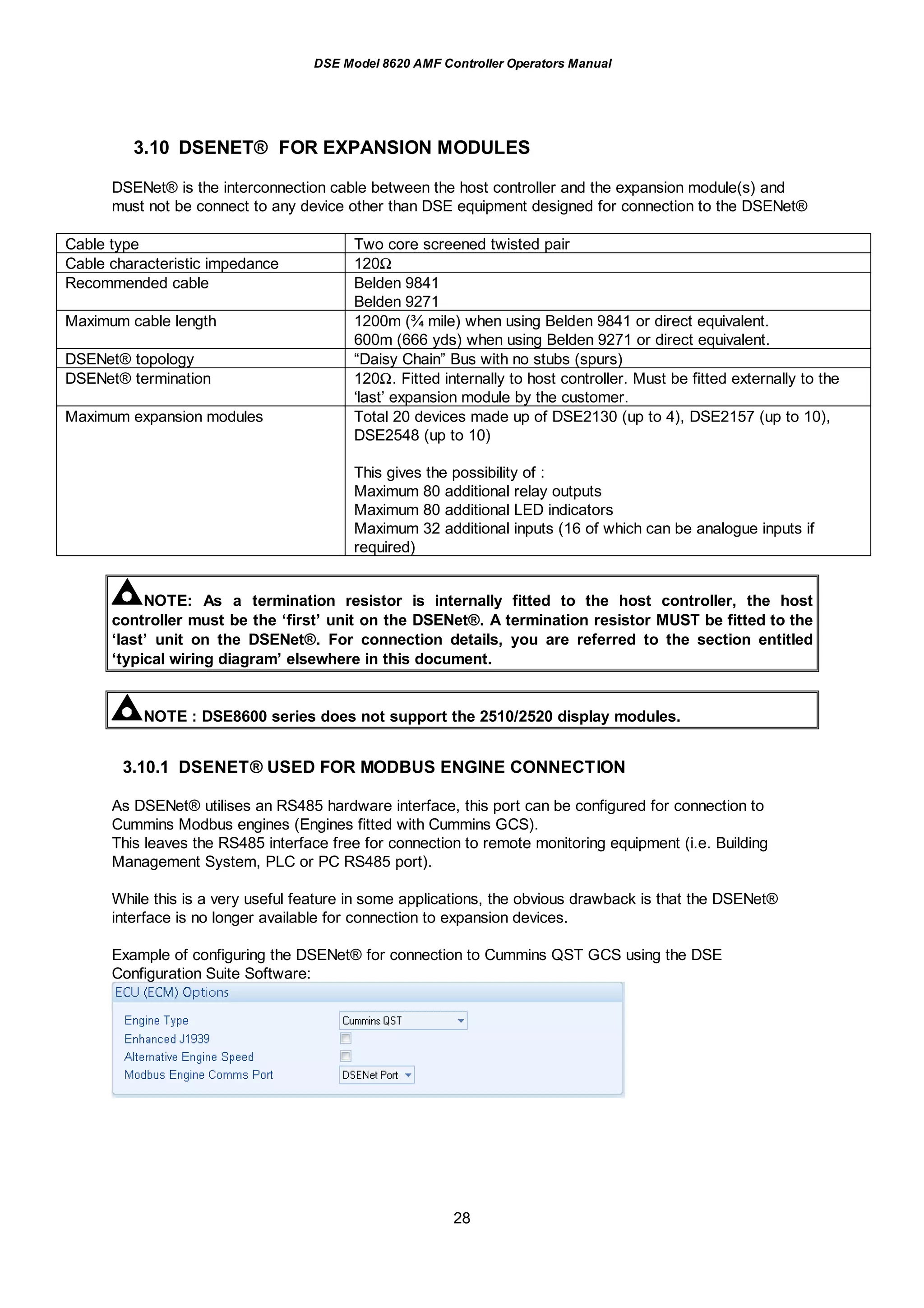 Dse8620 operators-manual | PDF