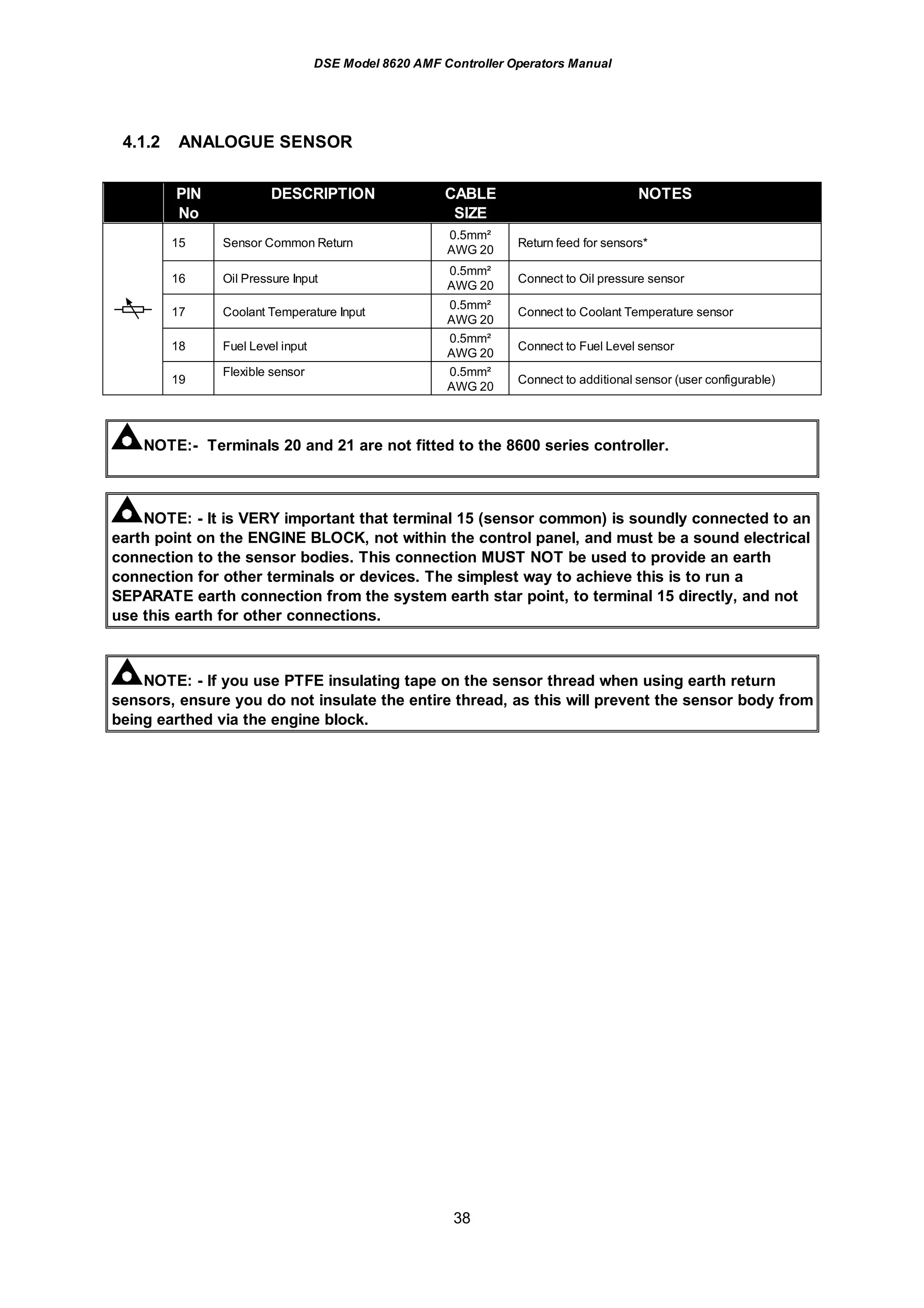 Dse8620 operators-manual | PDF