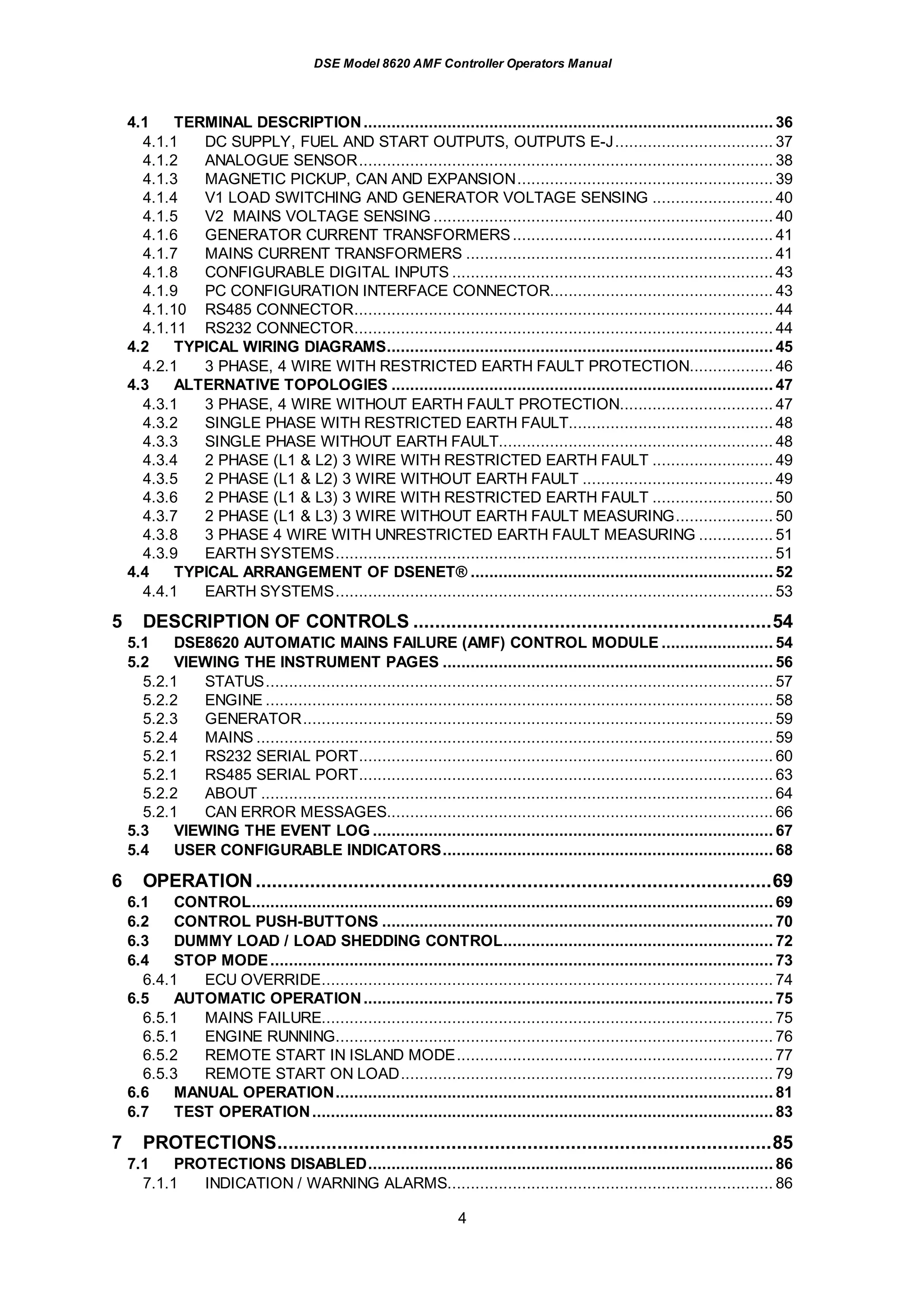 Dse8620 operators-manual | PDF