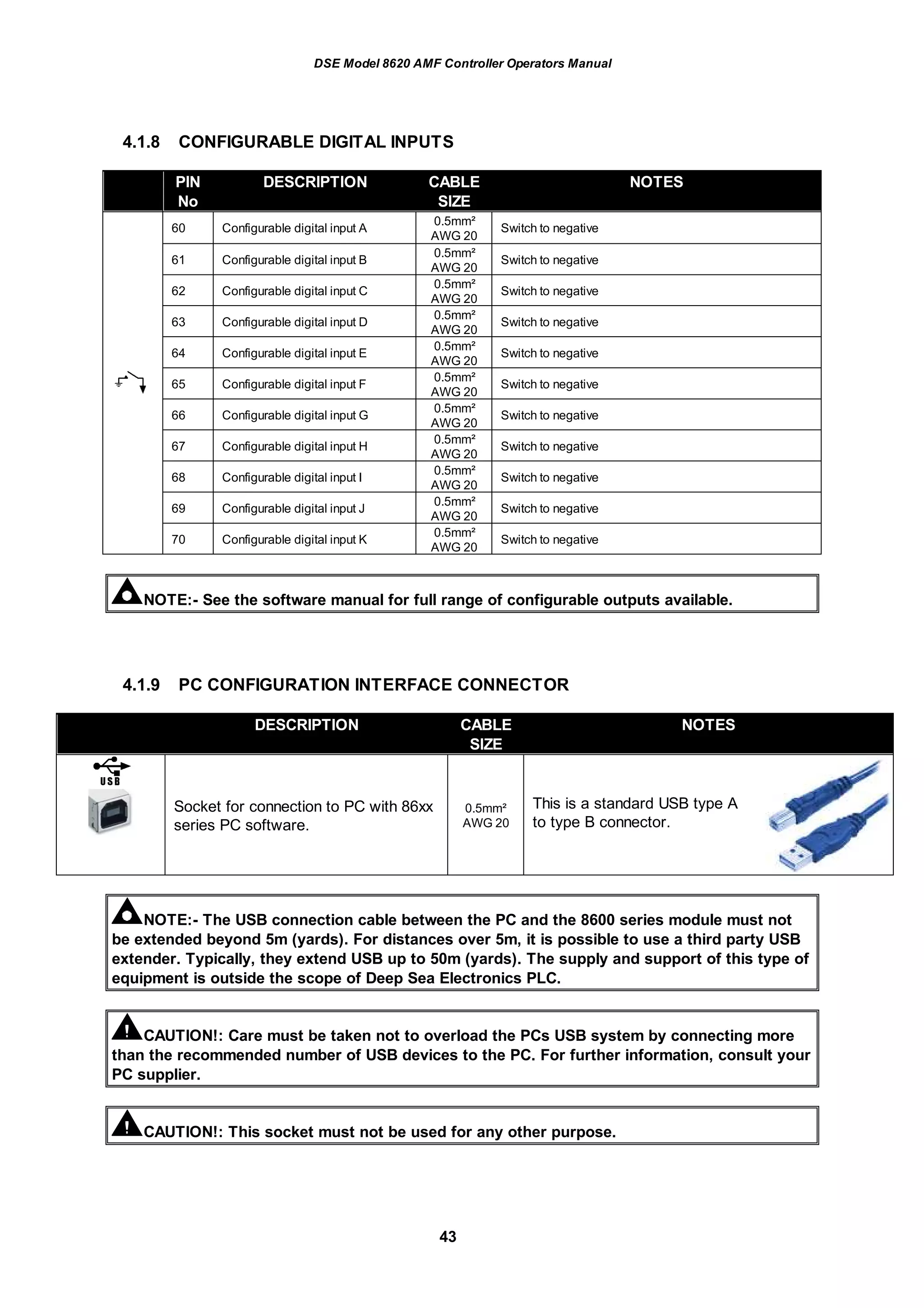Dse8620 operators-manual | PDF