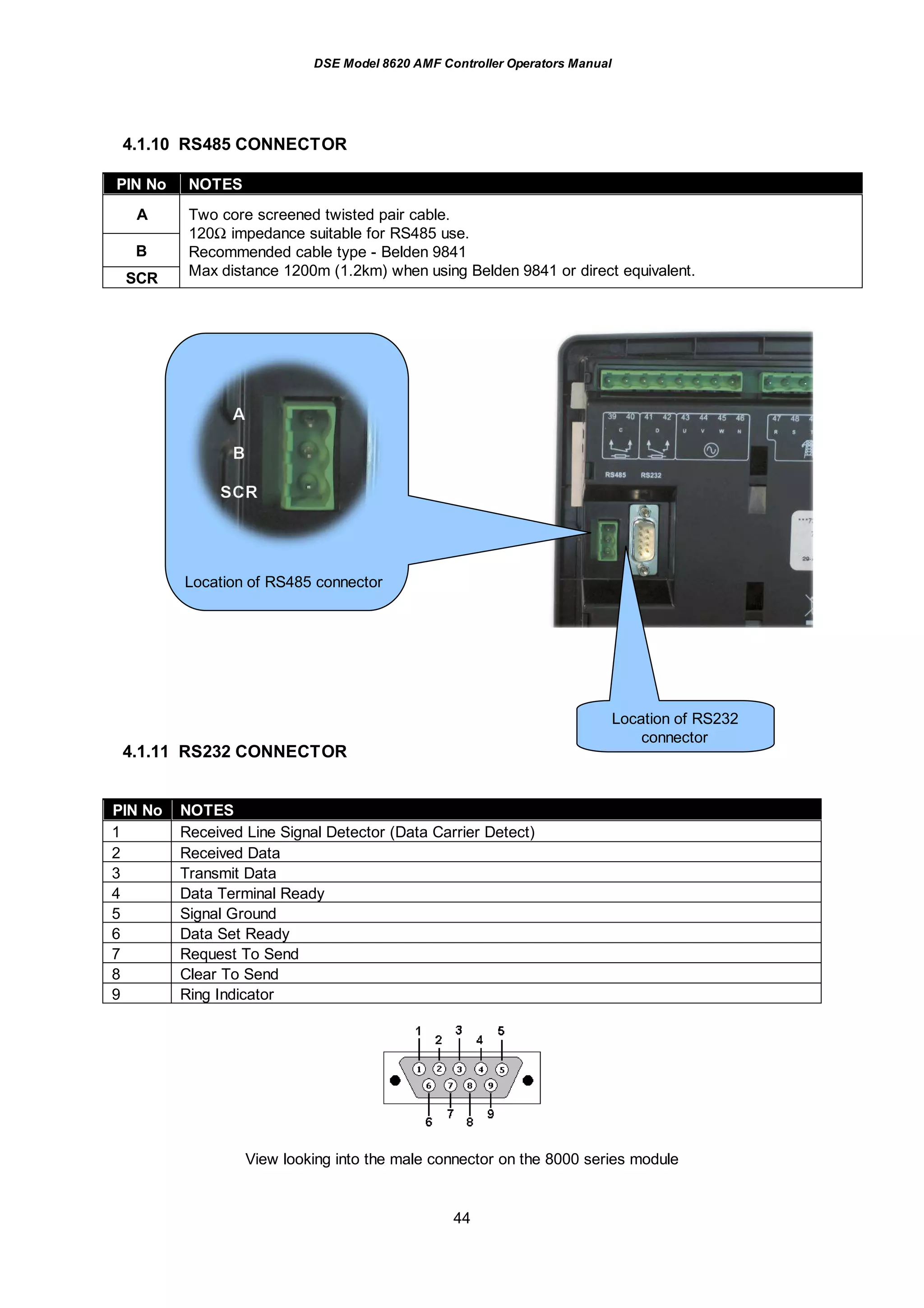 Dse8620 operators-manual | PDF