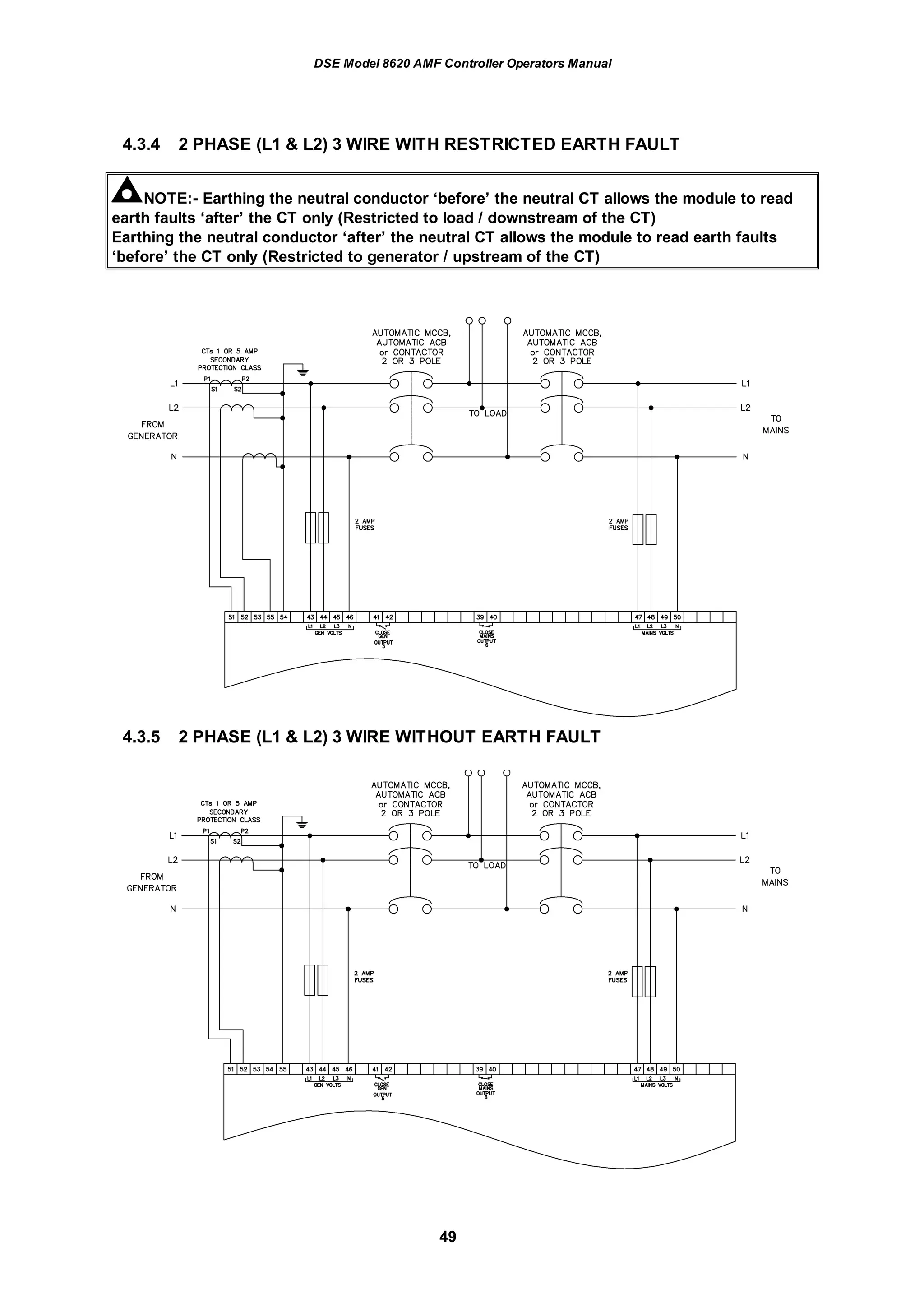 Dse8620 operators-manual | PDF
