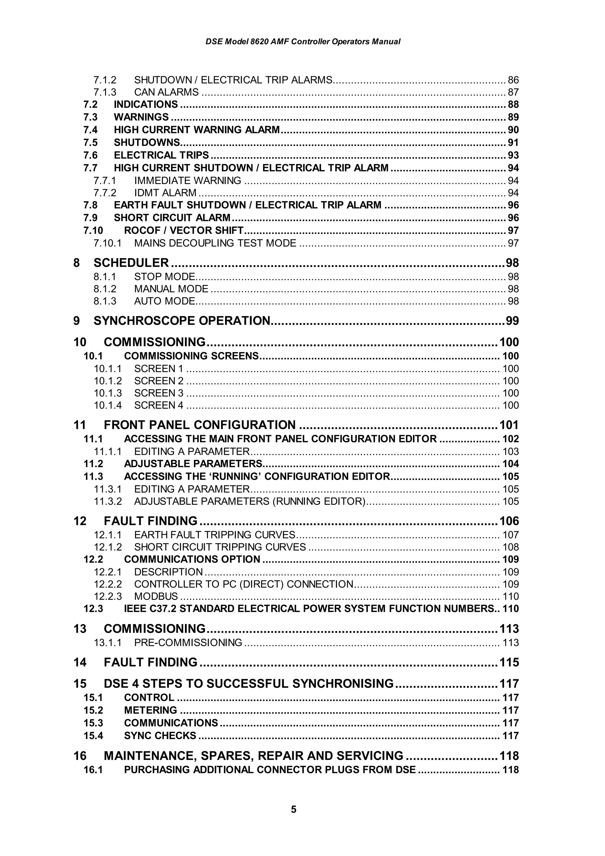 Dse8620 operators-manual | PDF