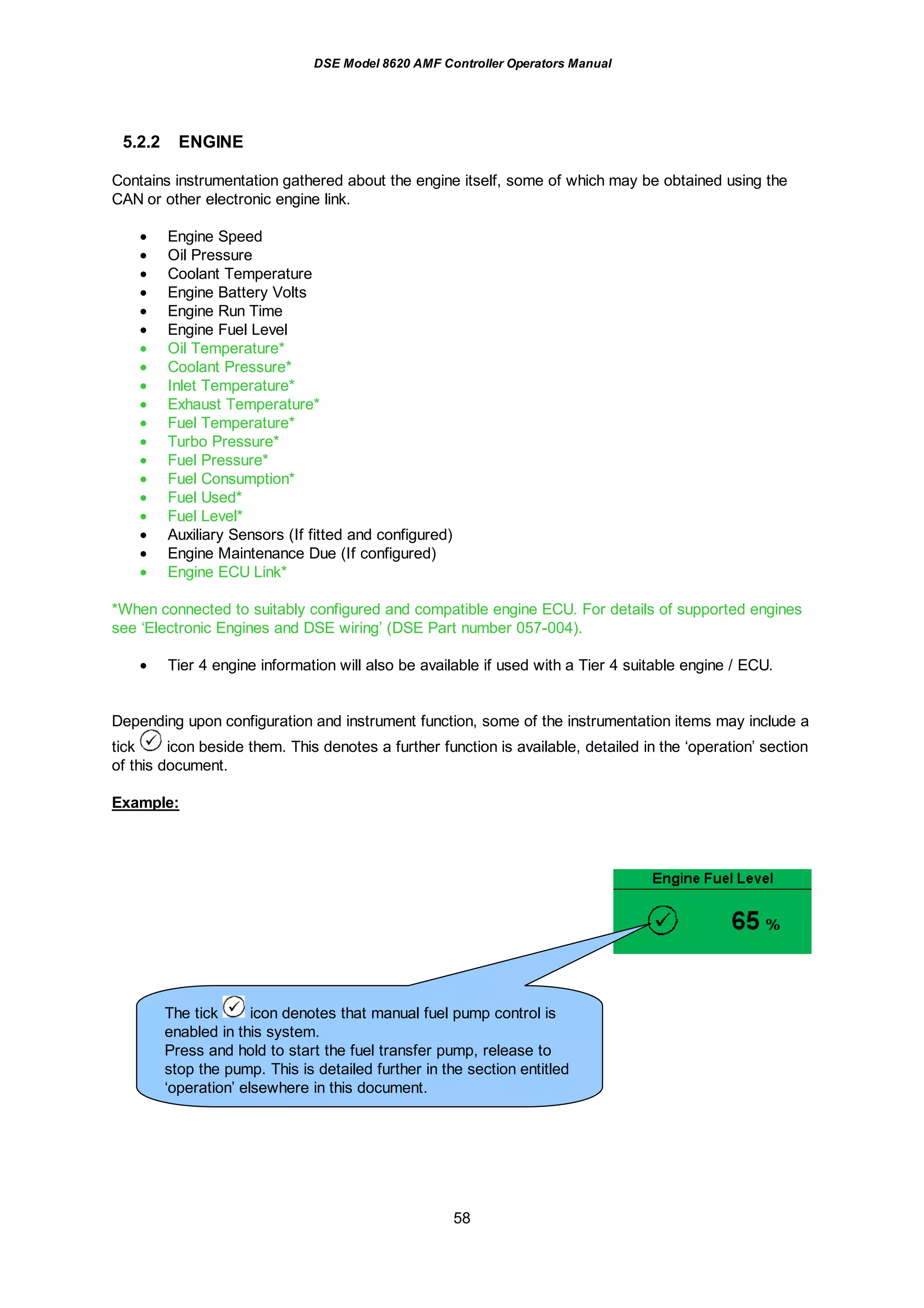 Dse8620 operators-manual | PDF