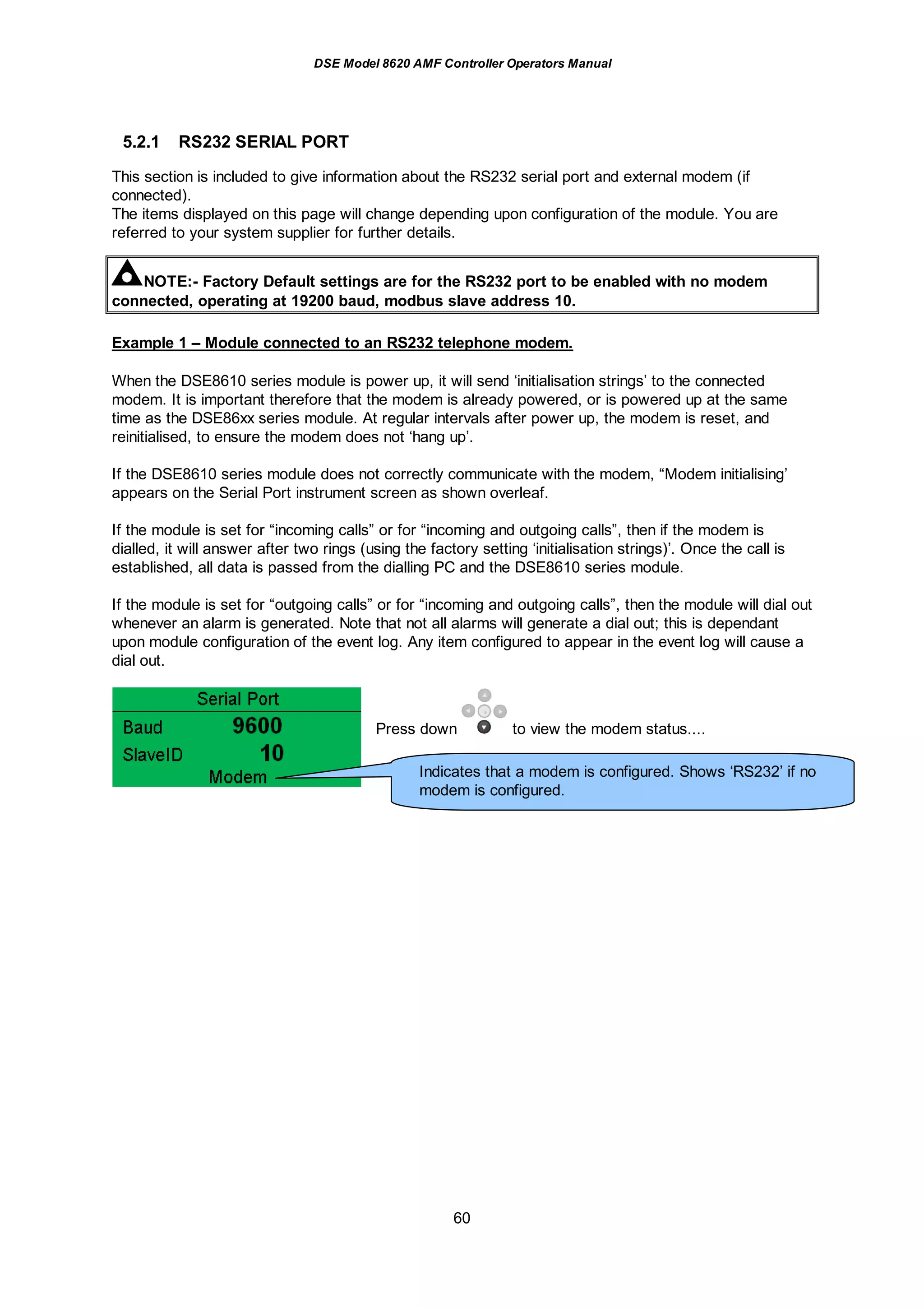 Dse8620 operators-manual | PDF