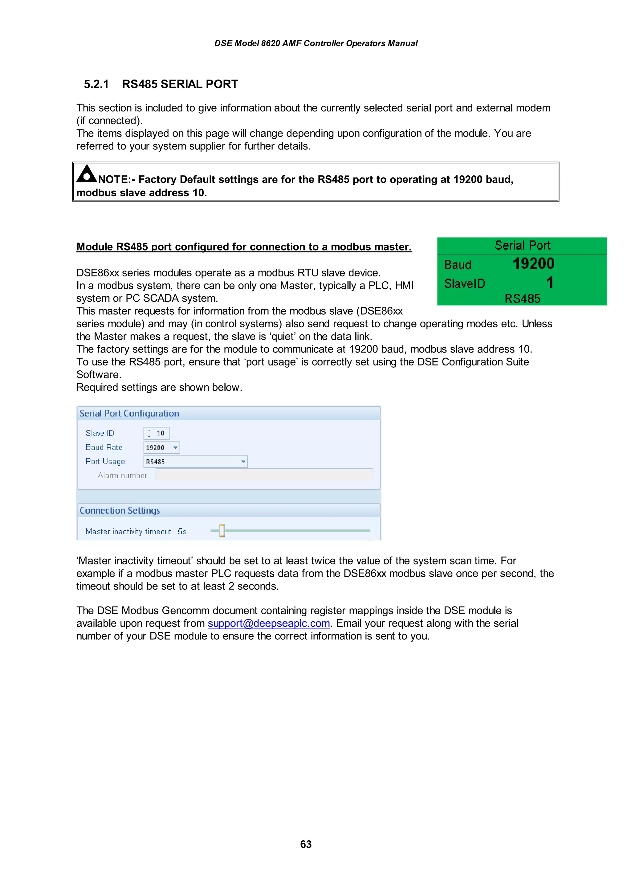 Dse8620 operators-manual | PDF