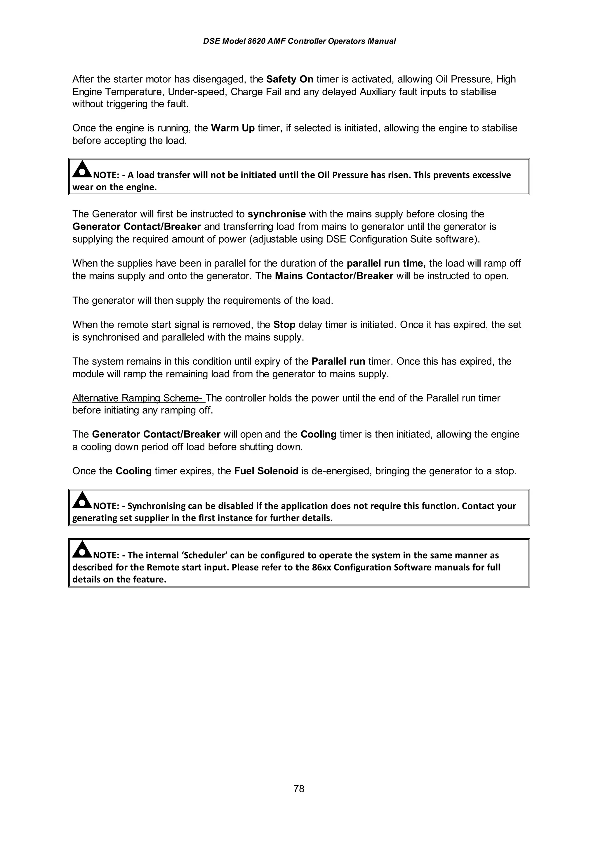 Dse8620 operators-manual | PDF