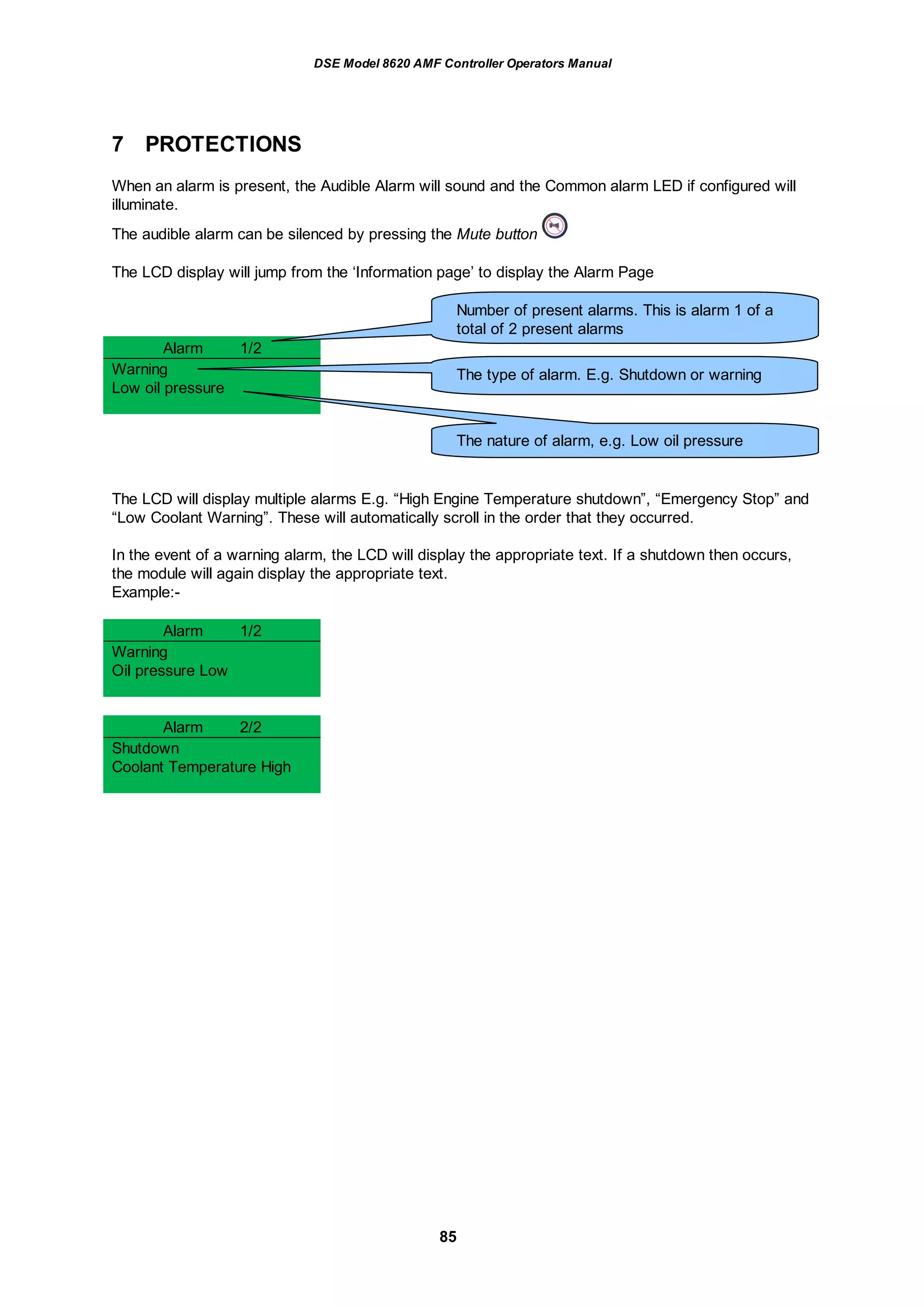 Dse8620 operators-manual | PDF
