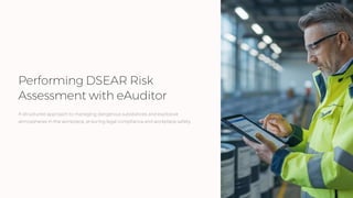 DSEAR Risk Assessment with eAuditor Audits & Inspections | PDF