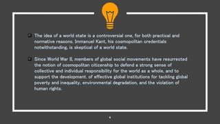 Cosmopolitan citizenship | PPTX