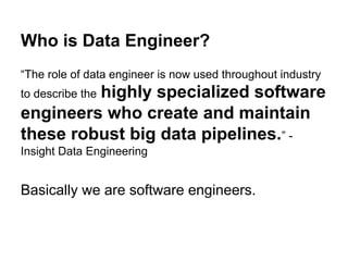 Data Engineering Challenges - DSE Day at Bandung Institute of ...