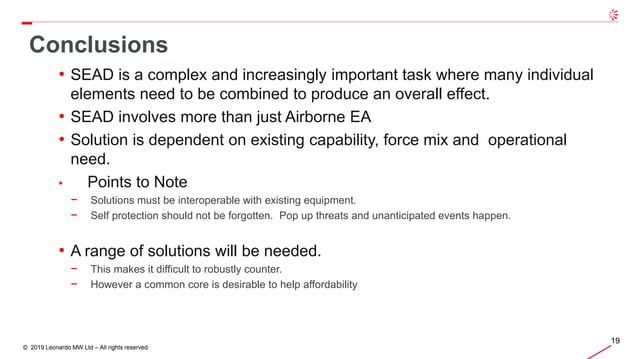 Future SEAD Developments: Delivering Air Superiority in Contested ...