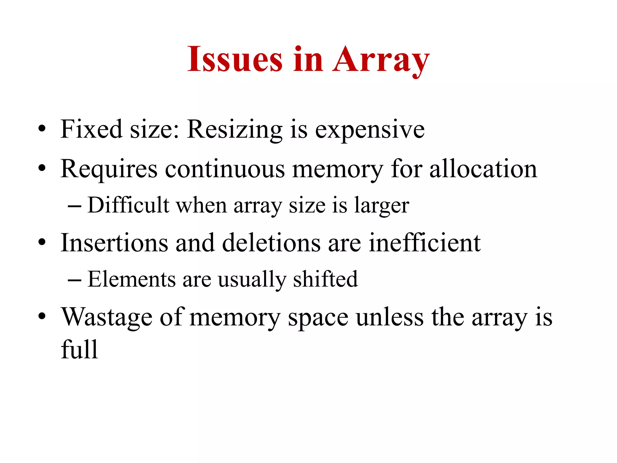 Data structures - unit 1 | PPTX