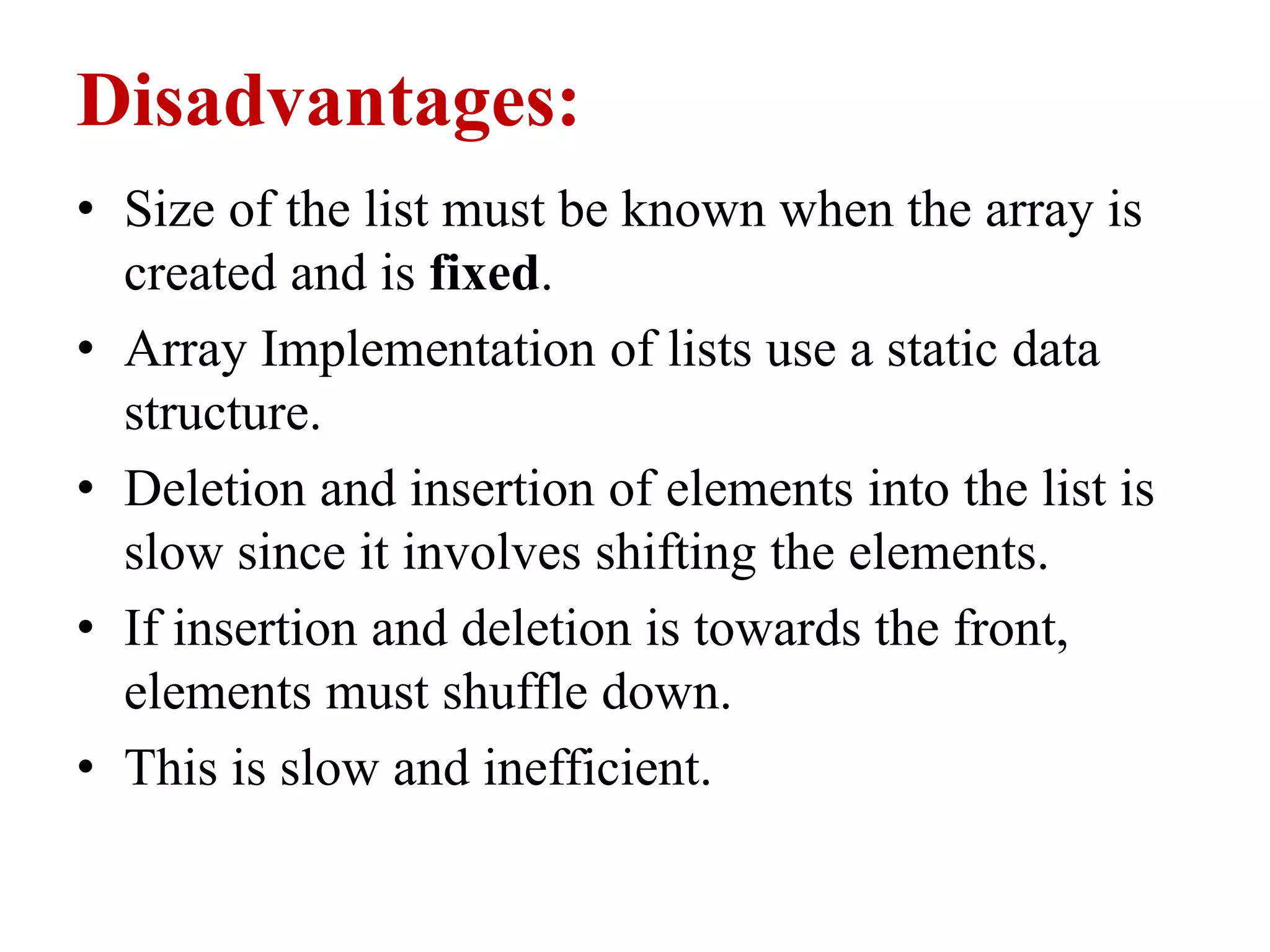 Data structures - unit 1 | PPTX