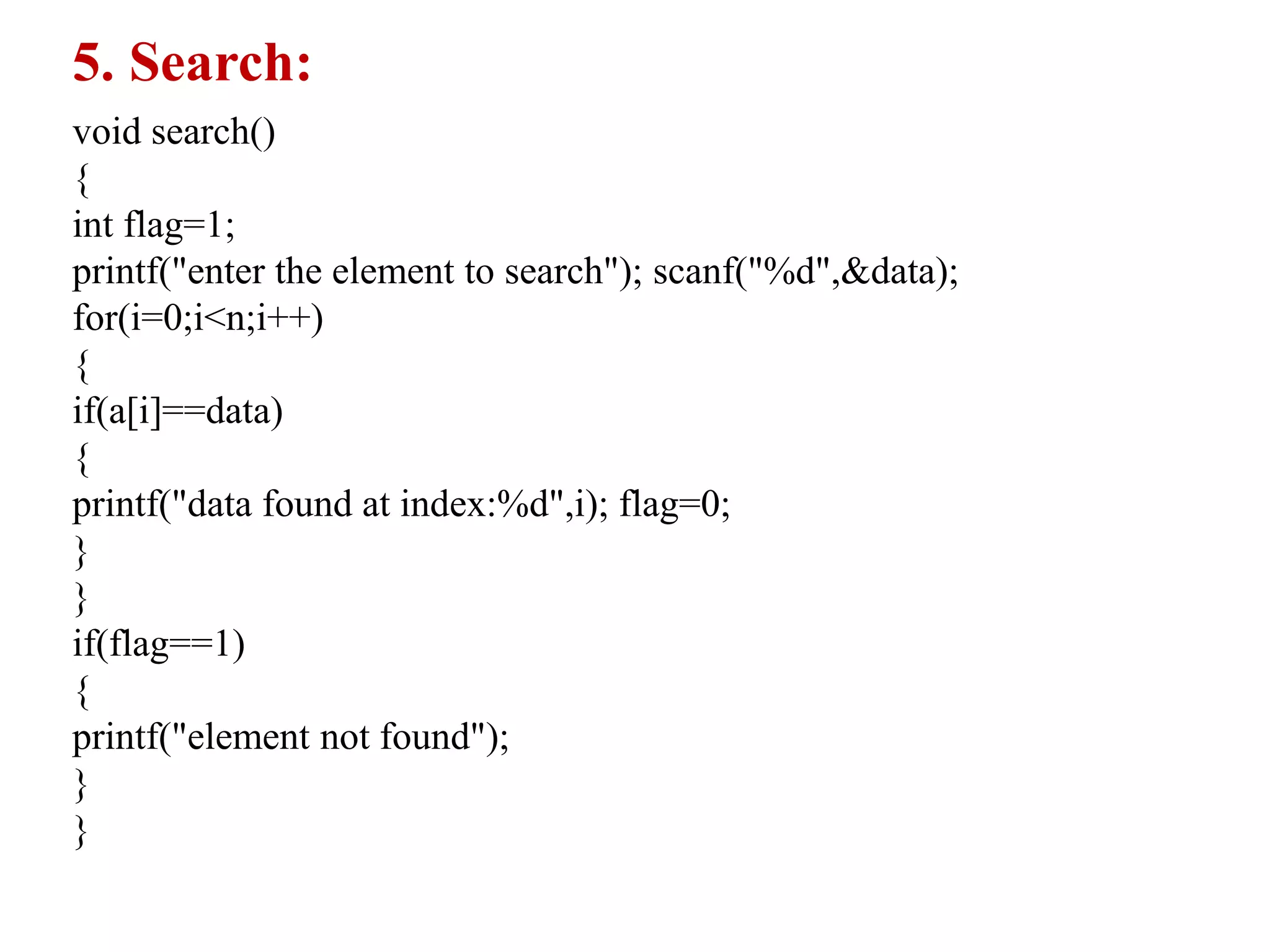 Data structures - unit 1 | PPTX