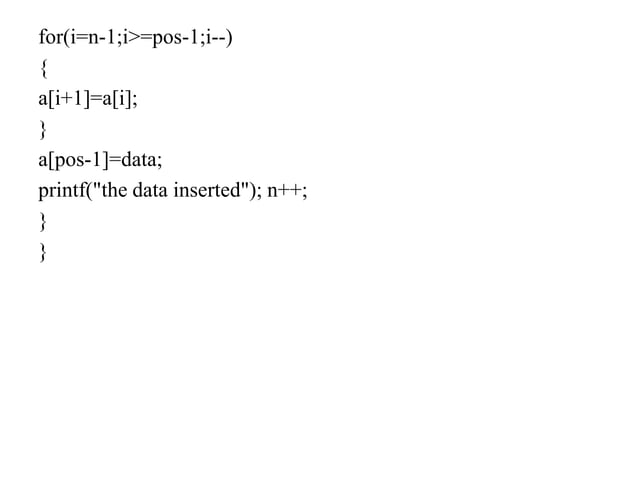 Data structures - unit 1 | PPTX