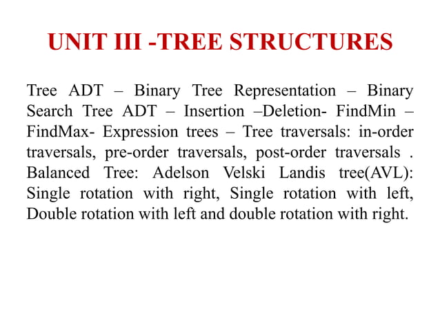 Data structures - unit 1 | PPTX