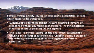 Dsertification ,causes and its management | PPTX