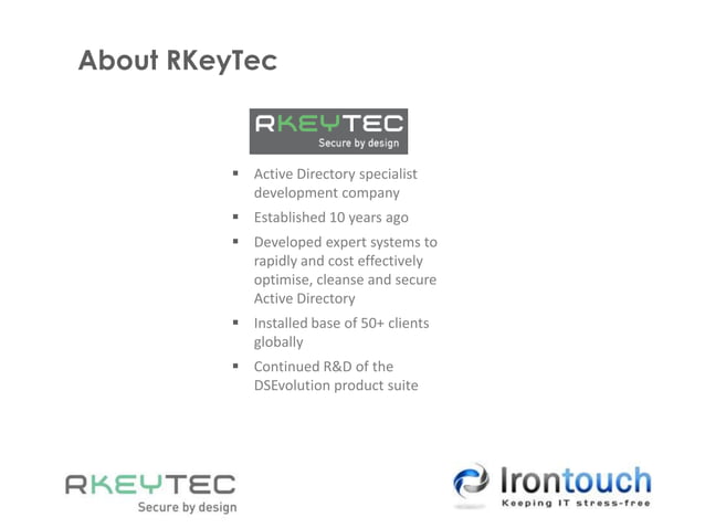 Active Directory Easy Optimization | PPT