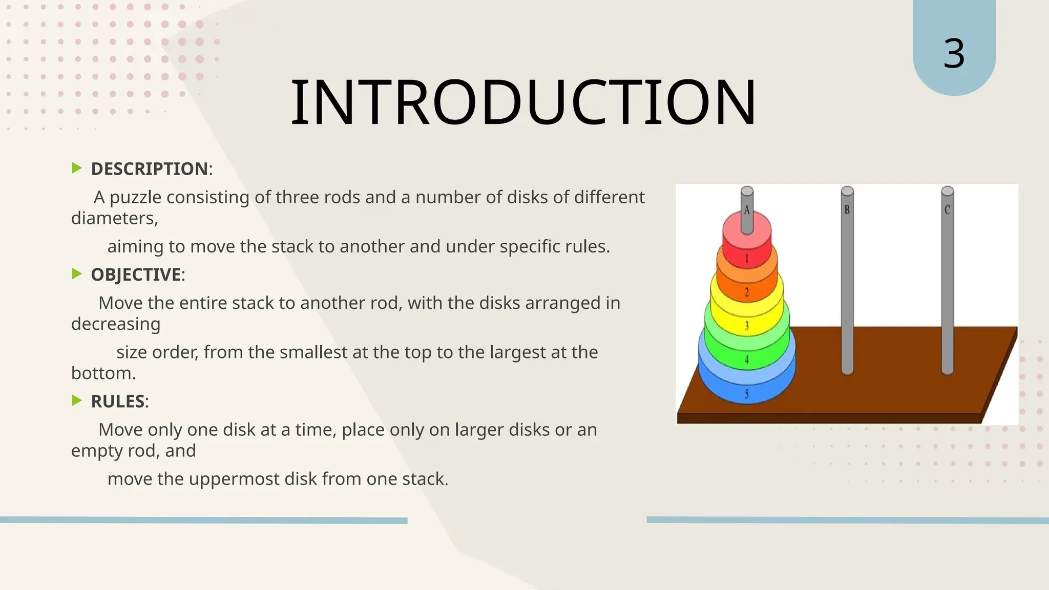 Ds Experiential Tower Of Hanoi Implement Tower Of Hanoi Problem Using Stack Learning Pptx