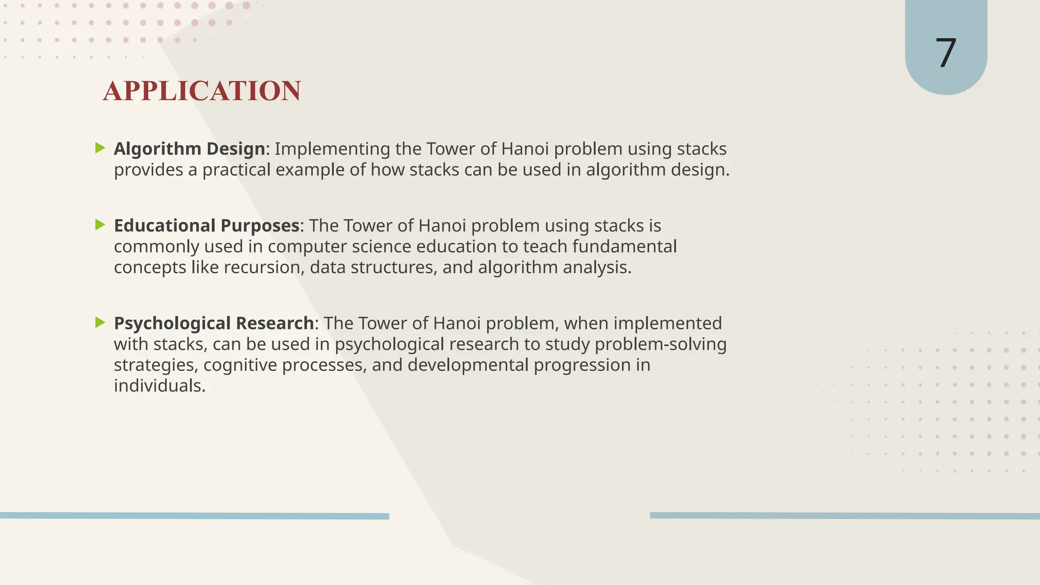 DS EXPERIENTIAL TOWER OF HANOI IMPLEMENT TOWER OF HANOI PROBLEM USING STACK .LEARNING.pptx ...