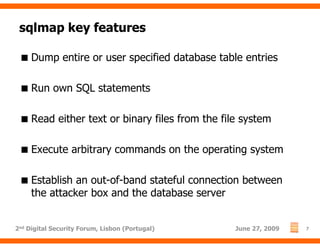 SQL injection: Not Only AND 1=1 (updated) | PDF | Databases | Computer Software and Applications