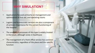 Practical application of simulation models at Careggi university ...