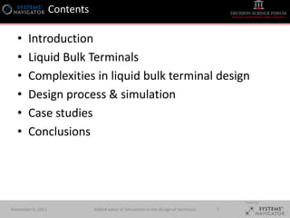 Systems Navigator - Added value of simulation in the design of ...