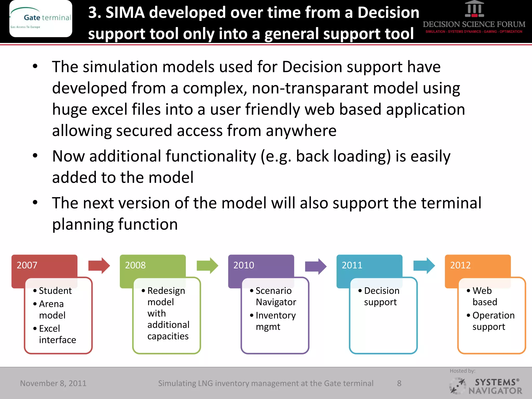 Simulating inventory management ate the GATE LNG import terminal | PDF
