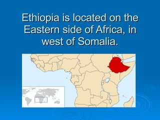 Ethiopia Country Study | PPT