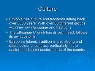 Ethiopia Country Study | PPT