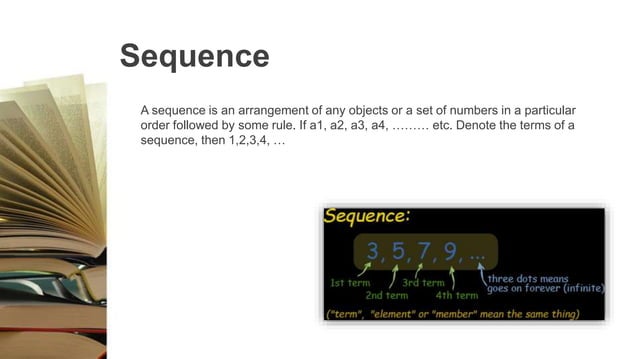 Sequence and Series in Discrete Structure | PPTX