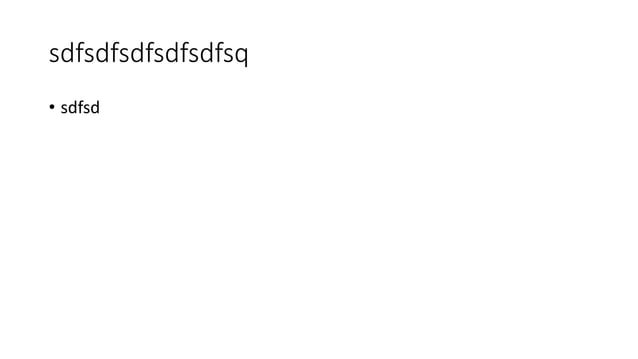 Dsfsdf | PPTX