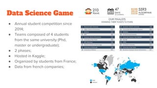 Data Science Game 2017 - Machine Learning Meetup Presentation | PDF