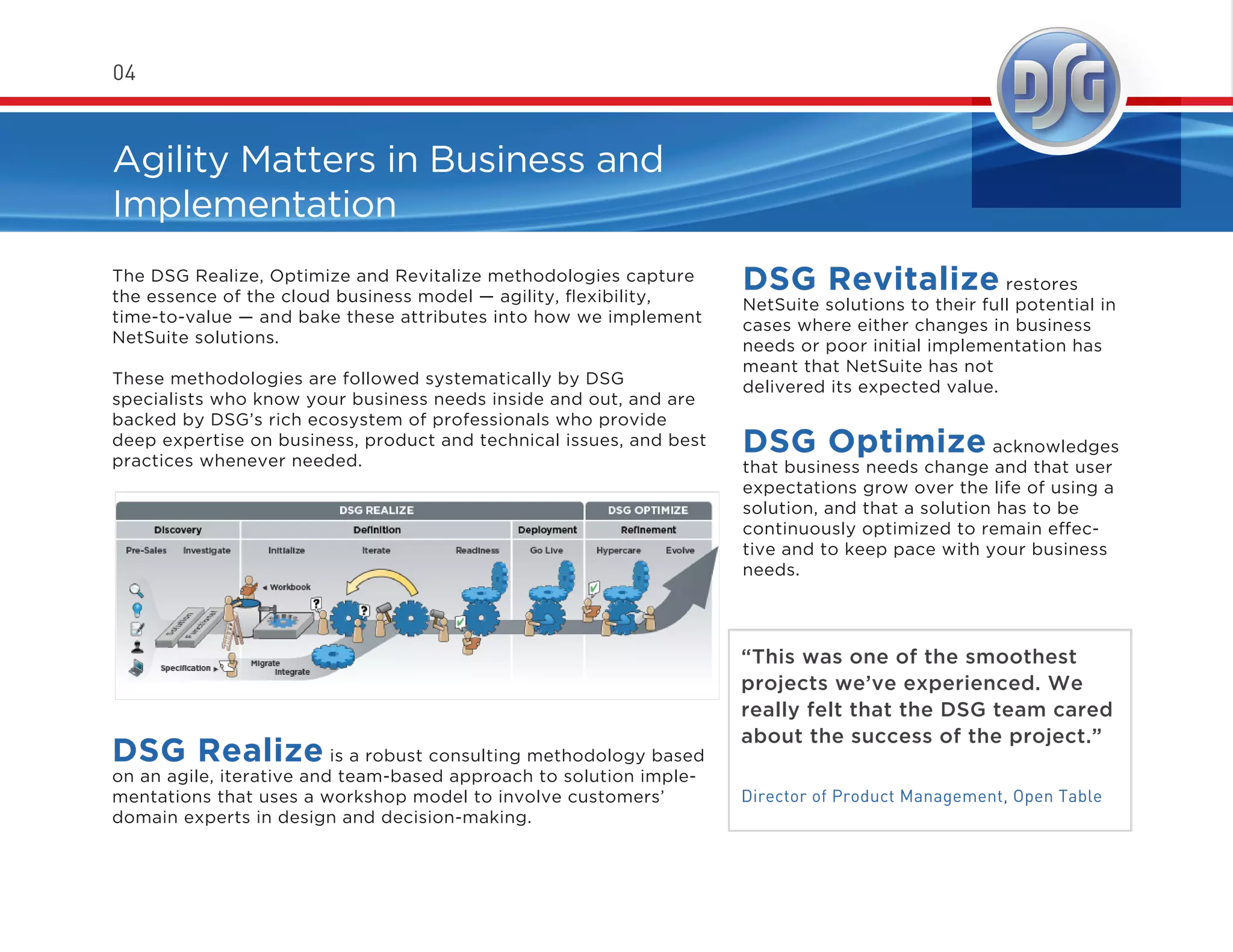 Dsg best practice guide for net suite implementation success | PPT
