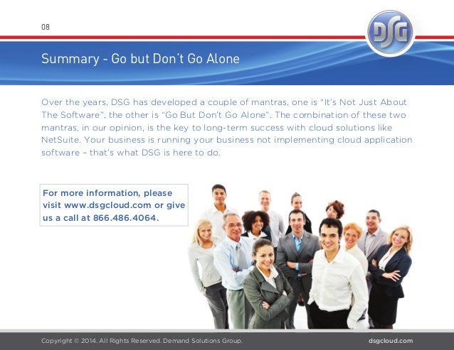 Dsg best practice guide for net suite implementation success | PPT