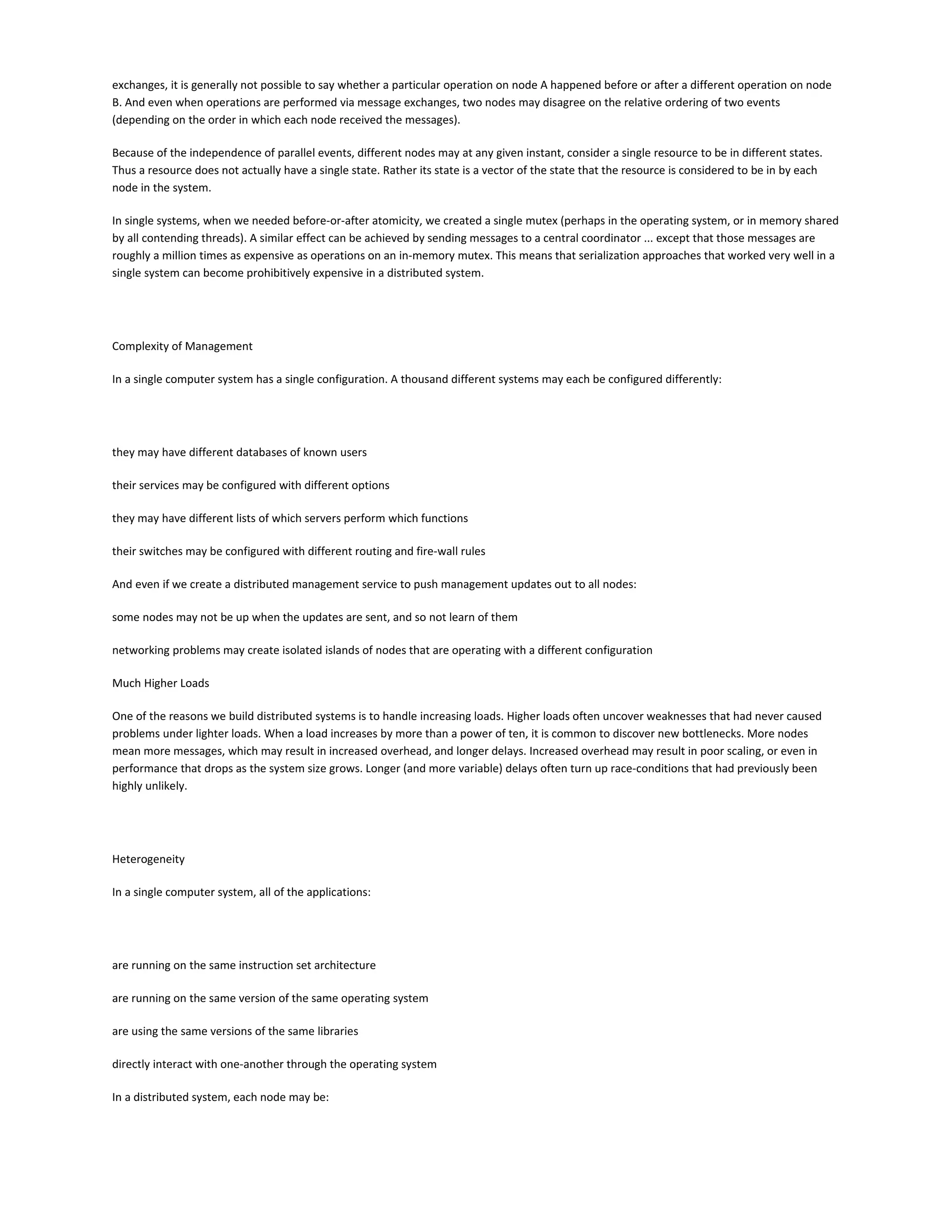 MSB-Distributed systems goals | RTF | Computer Networking | Computing