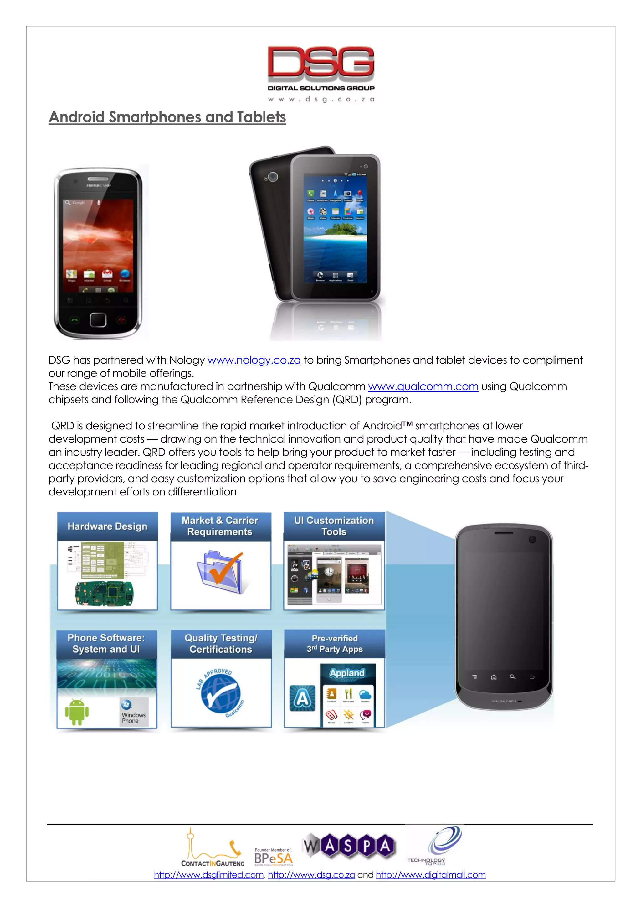 Dsg profile april 2012 | PDF