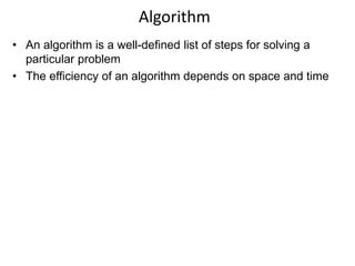 Introduction to Algorithm | PPTX