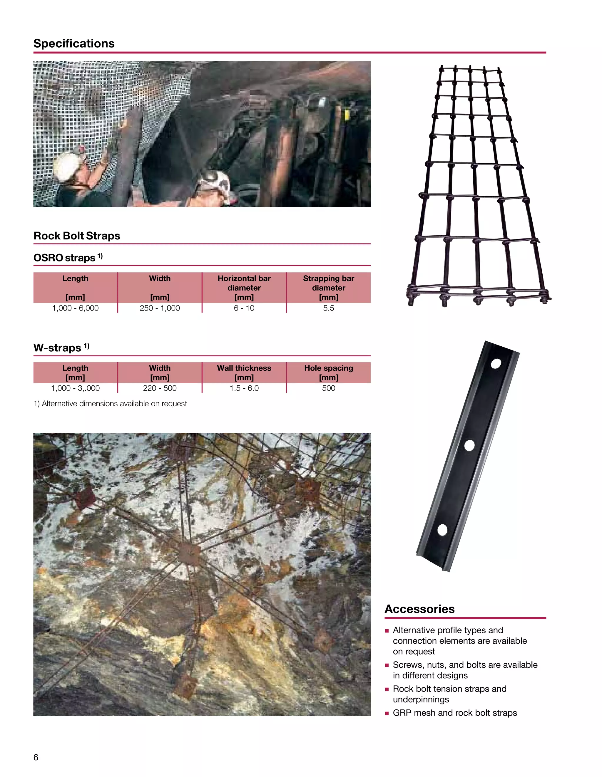 Dsi alwag systems-support_profiles_and_rock_bolt_straps_eu_en1 | PDF ...