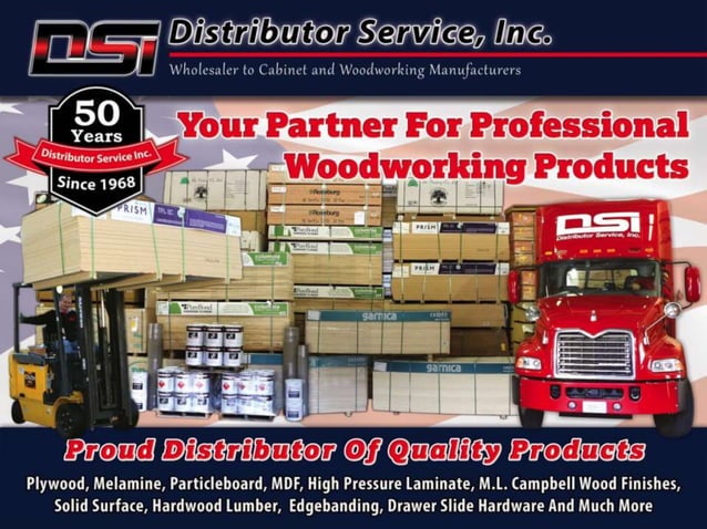 DSI Professional Woodworking Supplies Plywood Distributor | PPT