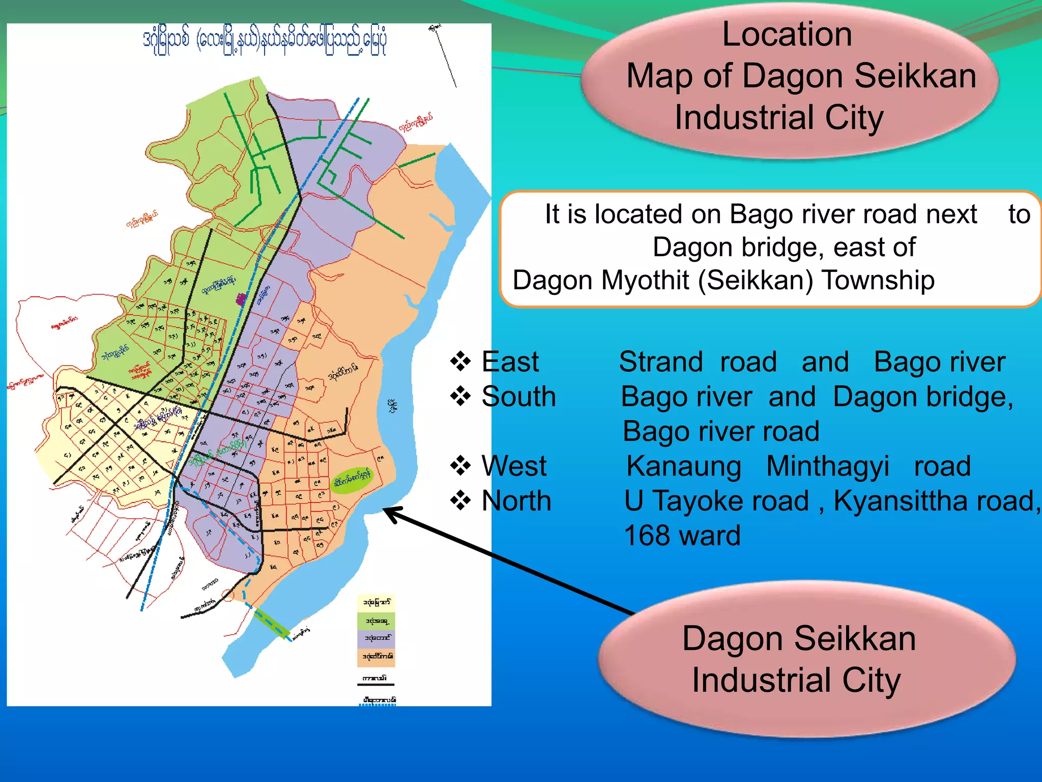 Dagon Seikkan Industrial City | PPTX