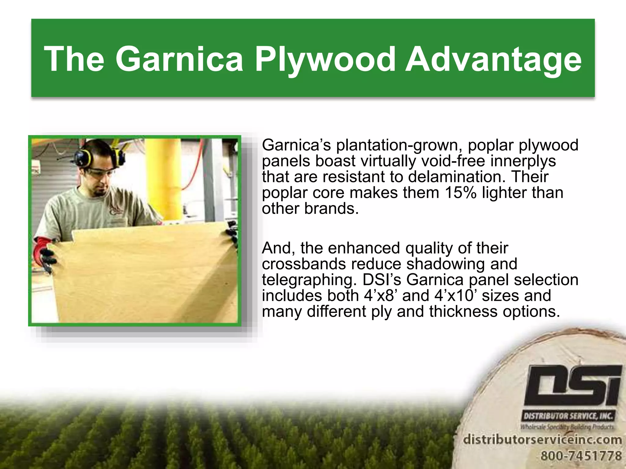 DSI Garnica Plywood | PPTX