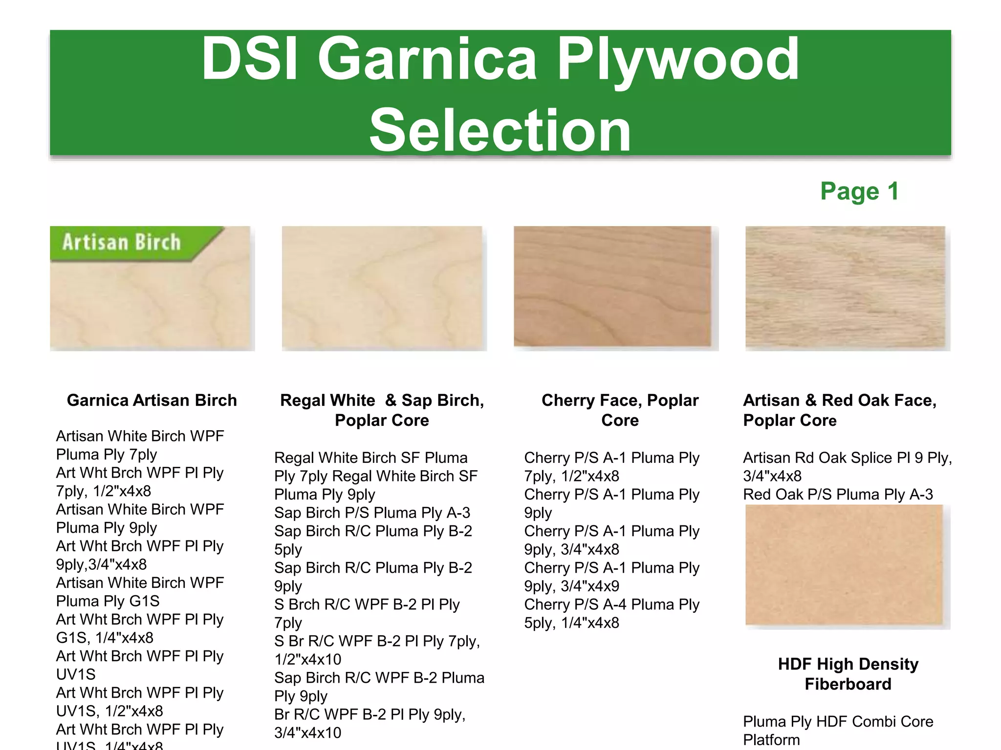 DSI Garnica Plywood | PPTX