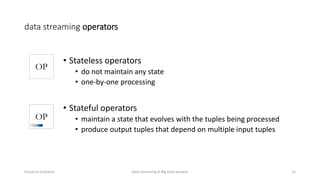 Data Streaming in Big Data Analysis | PPTX