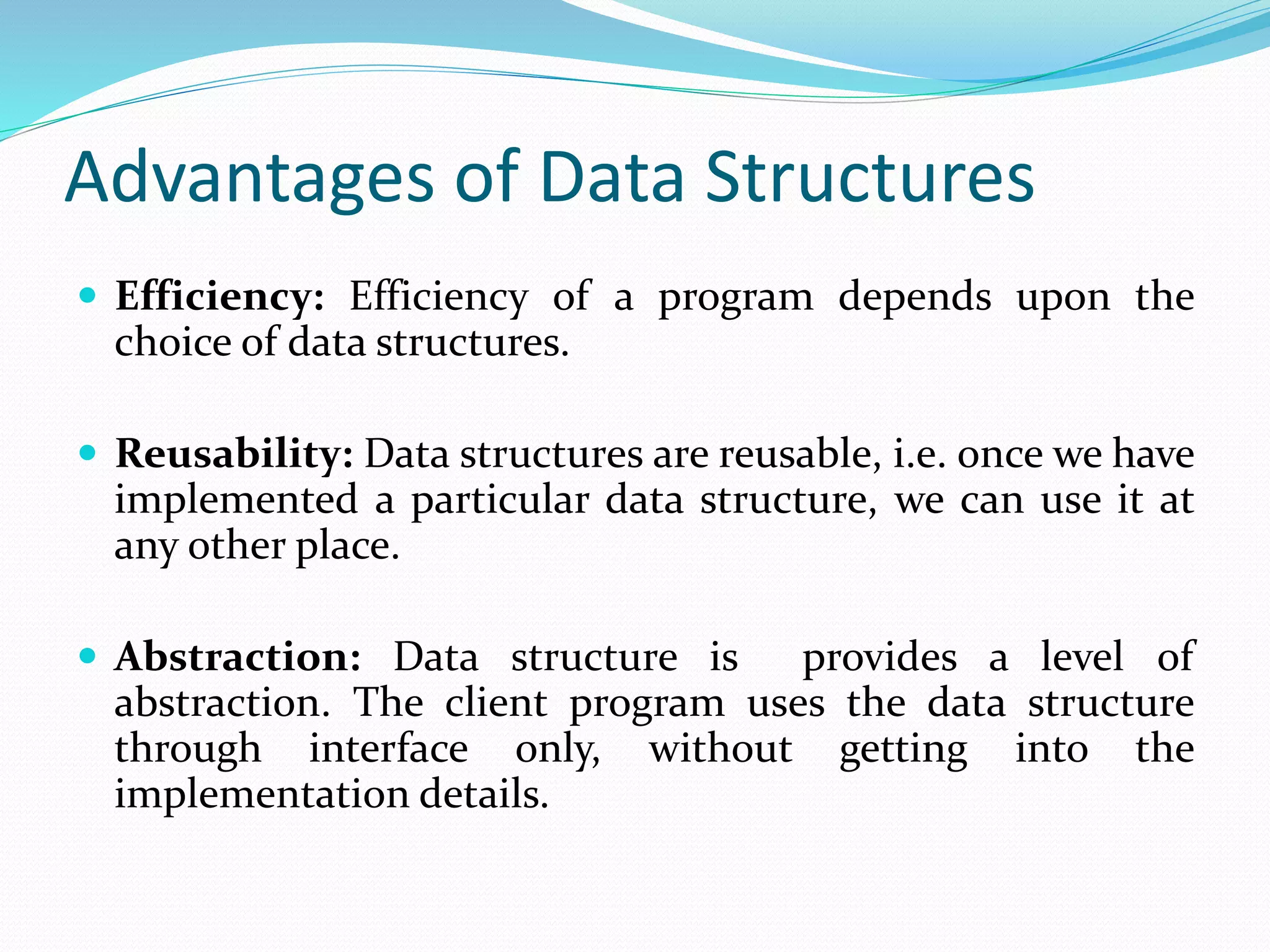 introduction to Data Structure and classification | PPTX